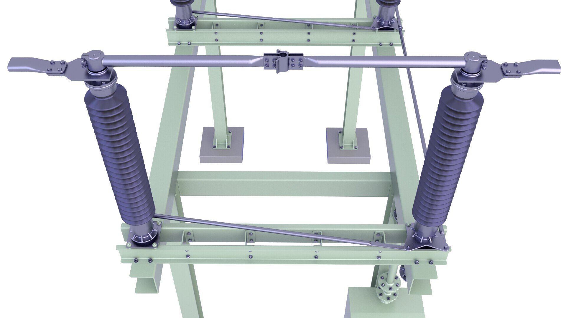 Substation Center Break Disconnector 31 Model - TurboSquid 2098673