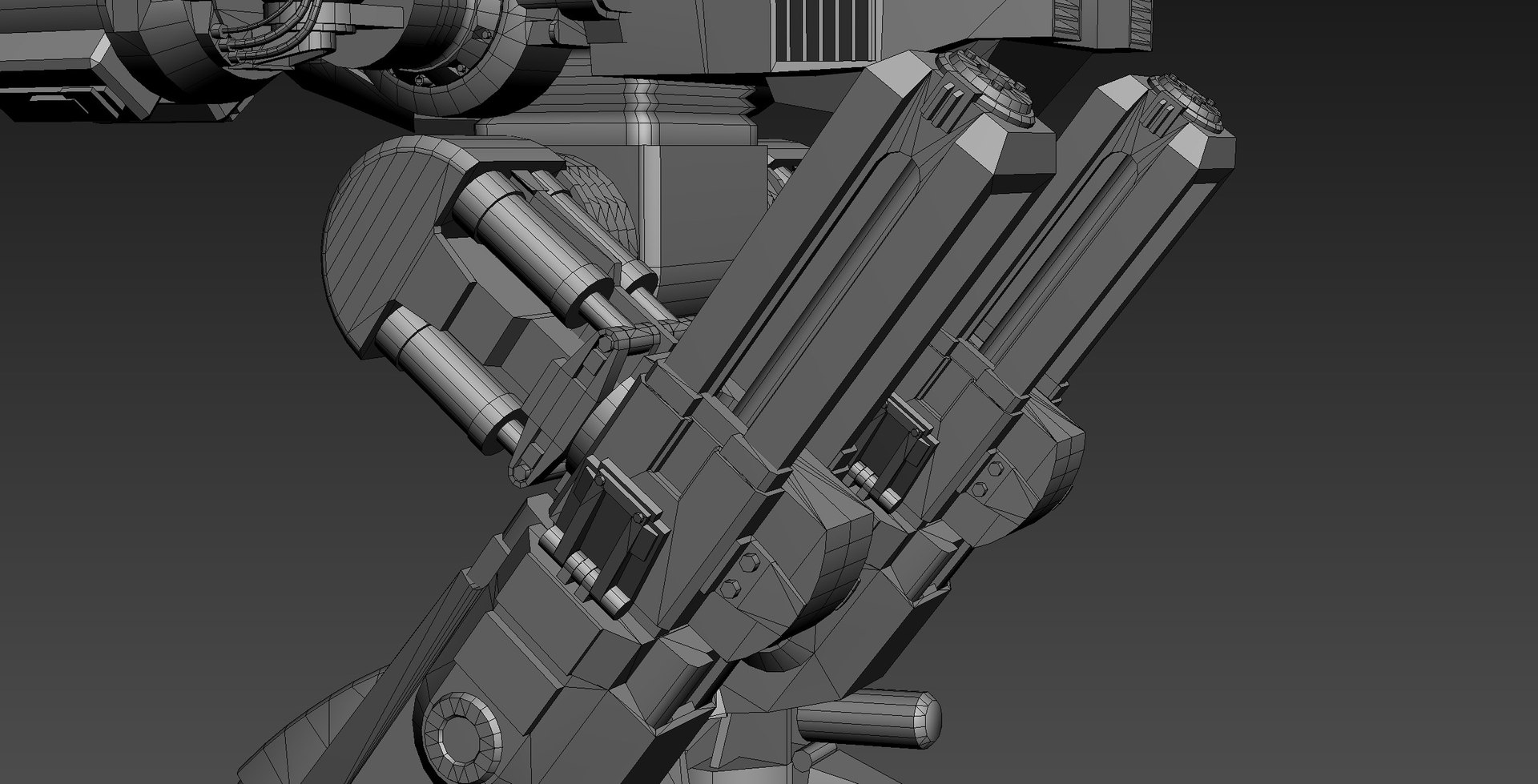 ED 209 OCP Robocop Low-poly 3D Model - TurboSquid 1723240