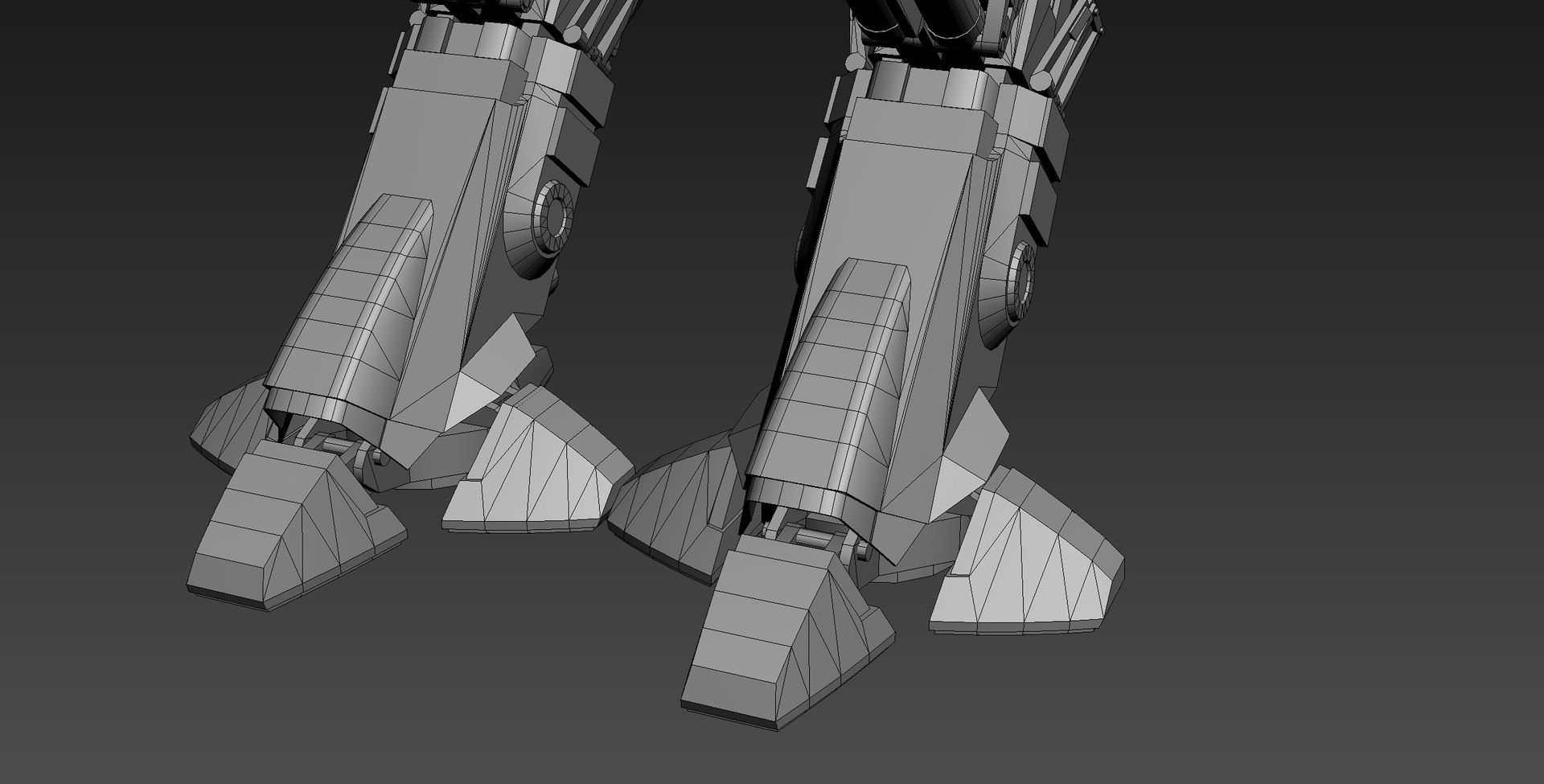 ED 209 OCP Robocop Low-poly 3D Model - TurboSquid 1723240
