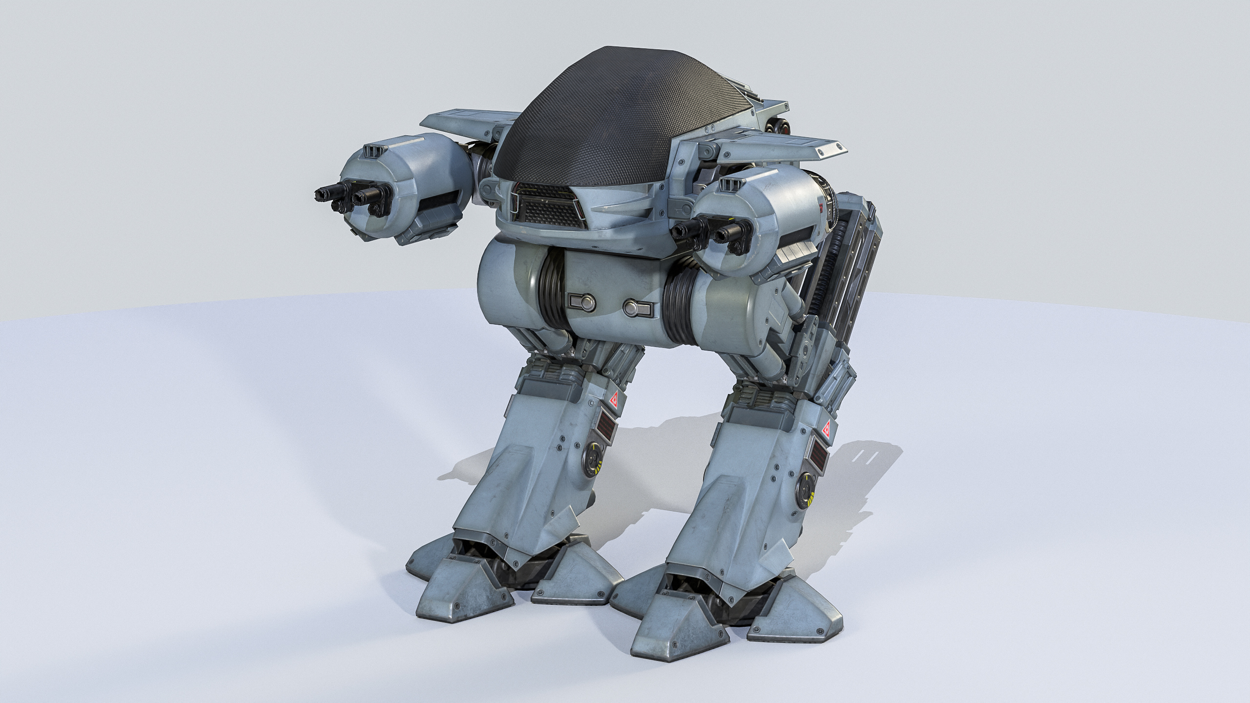 ED 209 OCP Robocop Low-poly 3D model - TurboSquid 1723240