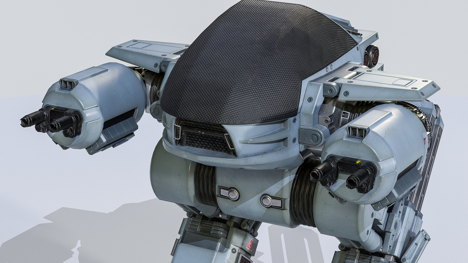 ED 209 OCP Robocop Low-poly 3D model - TurboSquid 1723240