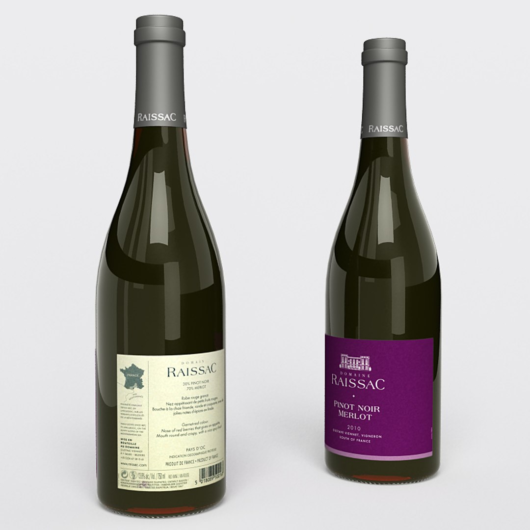 Red Wine Bottle Max