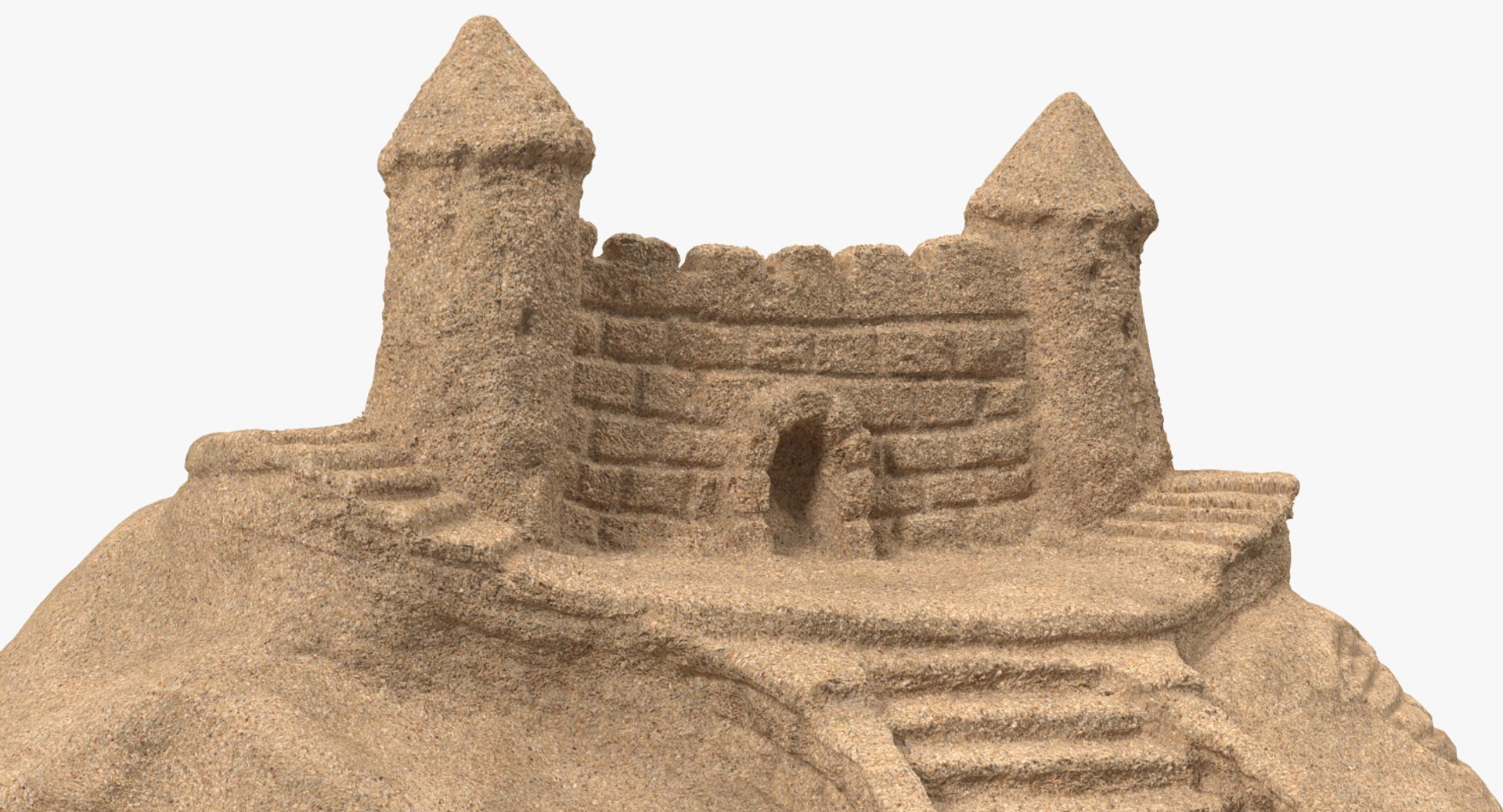 Sand Castle Model - TurboSquid 1297462