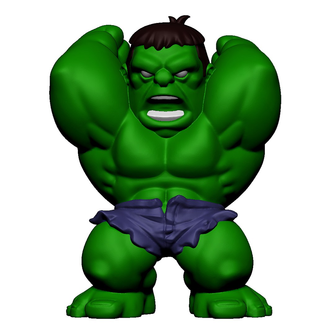 3d Model Hulk Marvel