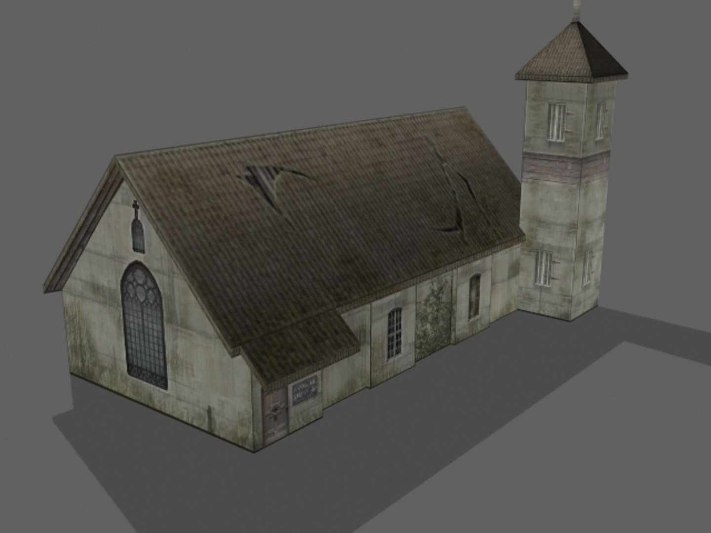 fantasy church 3d max