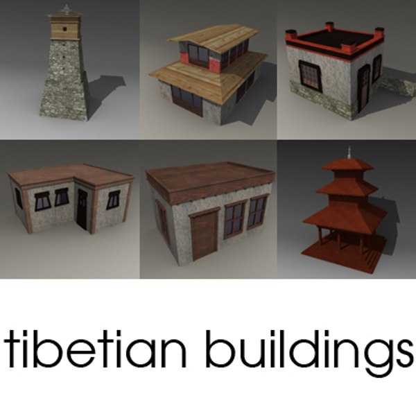 3ds nepal buildings