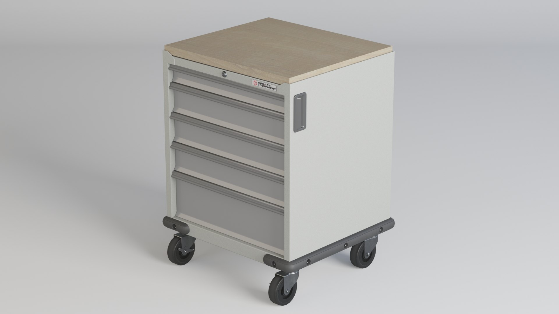 3D Model 5 Drawer Modular Tool Storage Cabinet 2 PBR - TurboSquid 1998377