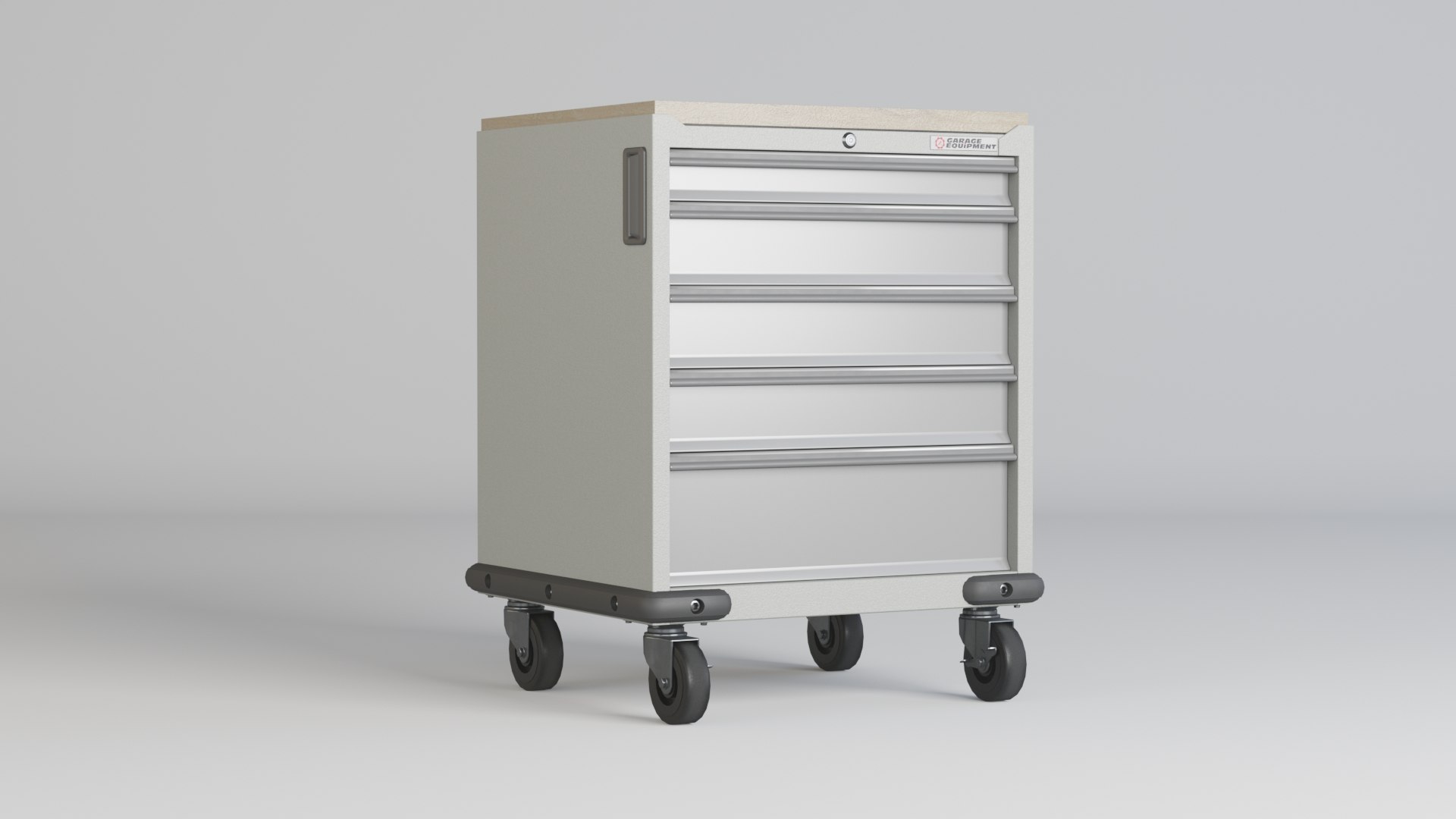 3D Model 5 Drawer Modular Tool Storage Cabinet 2 PBR - TurboSquid 1998377