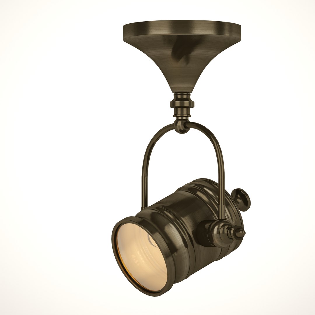 3D Spot Industrial Spotlight Model - TurboSquid 1659265
