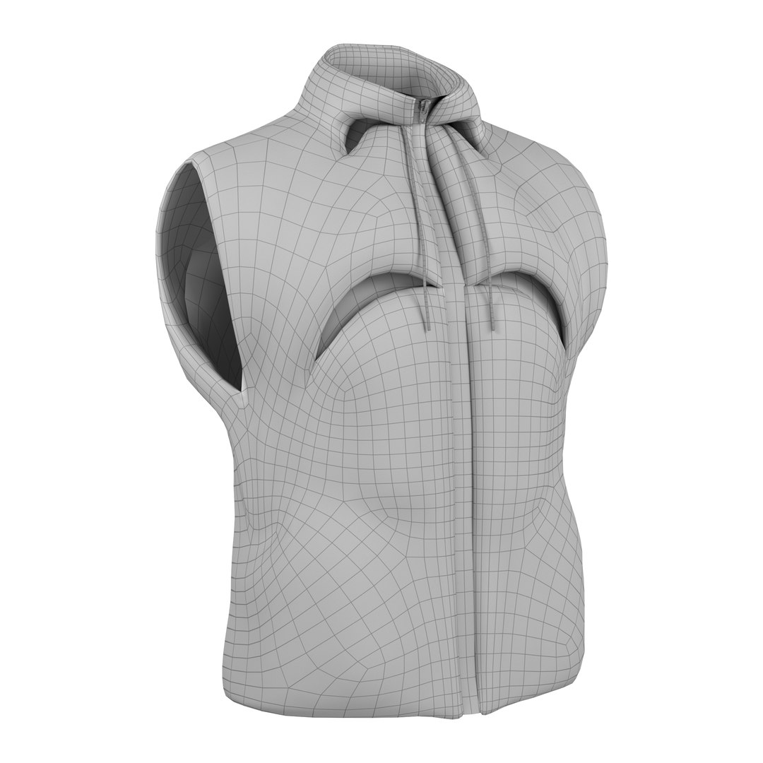 Tactical Vest 3D Model - TurboSquid 2195315