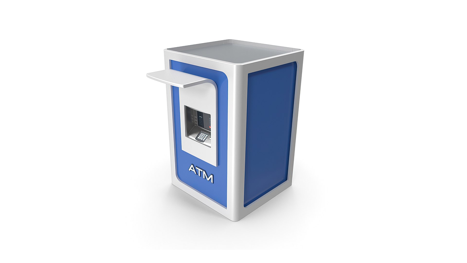 3D ATM Model - TurboSquid 2254477
