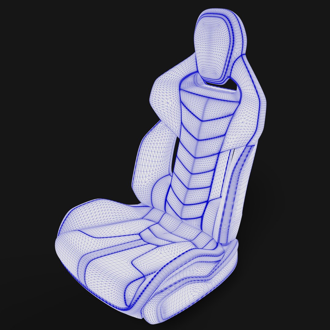 New Car Seat 3D Model - TurboSquid 2023996
