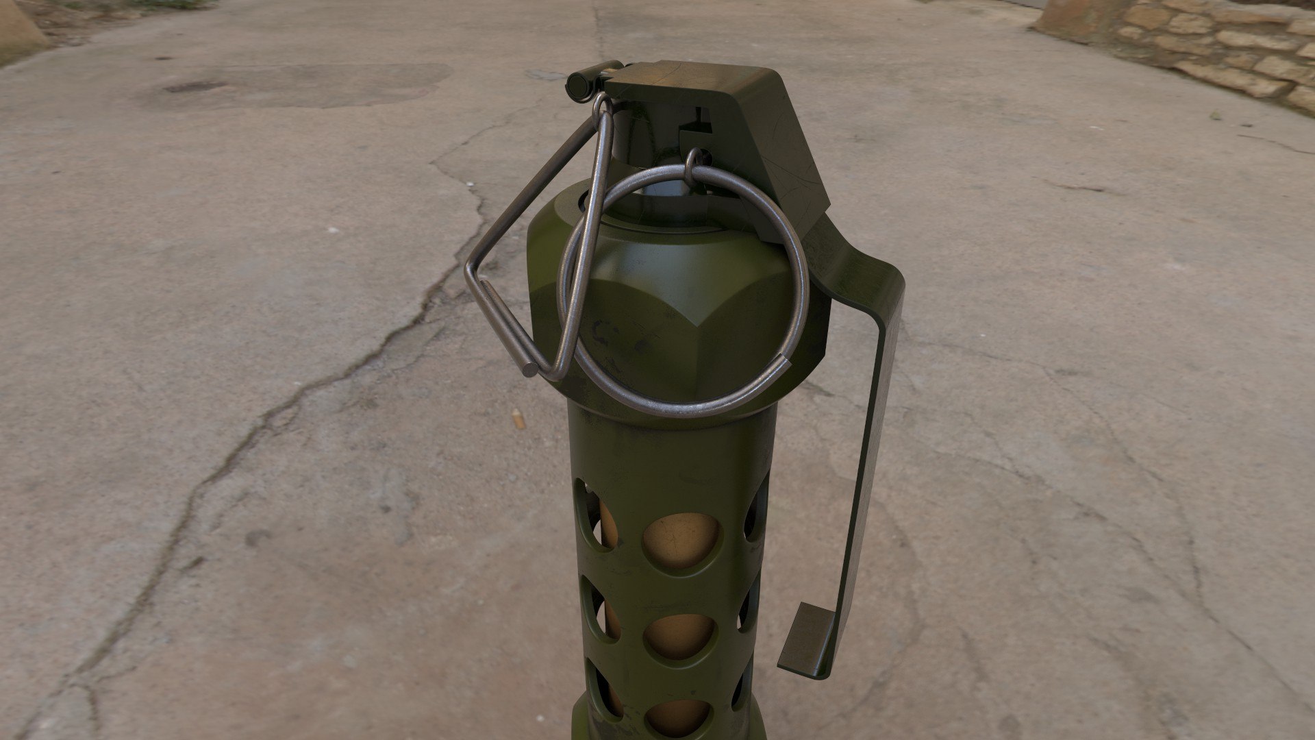 3D Flashbang Grenade Model - TurboSquid 2381402