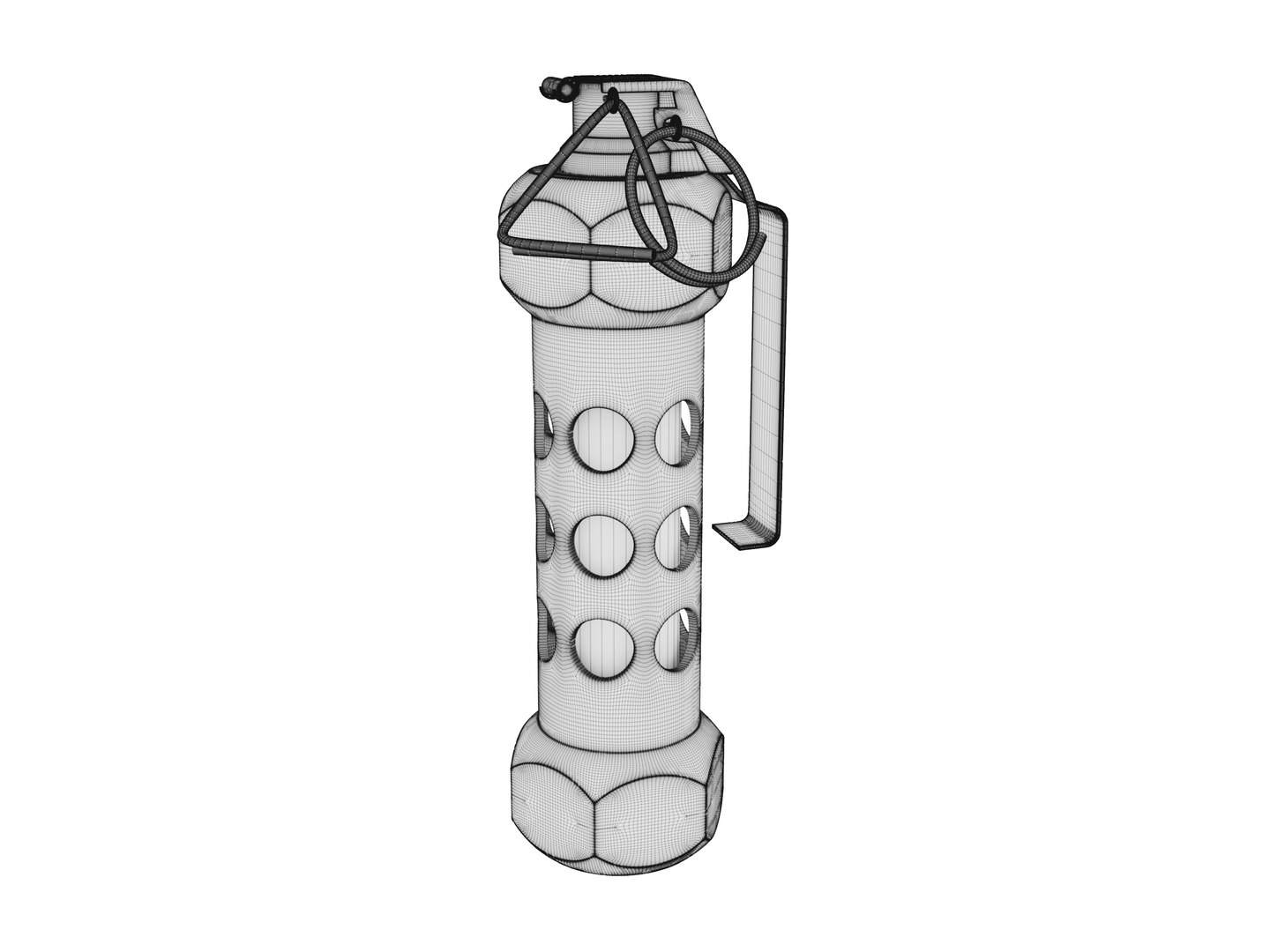 3D Flashbang Grenade Model - TurboSquid 2381402