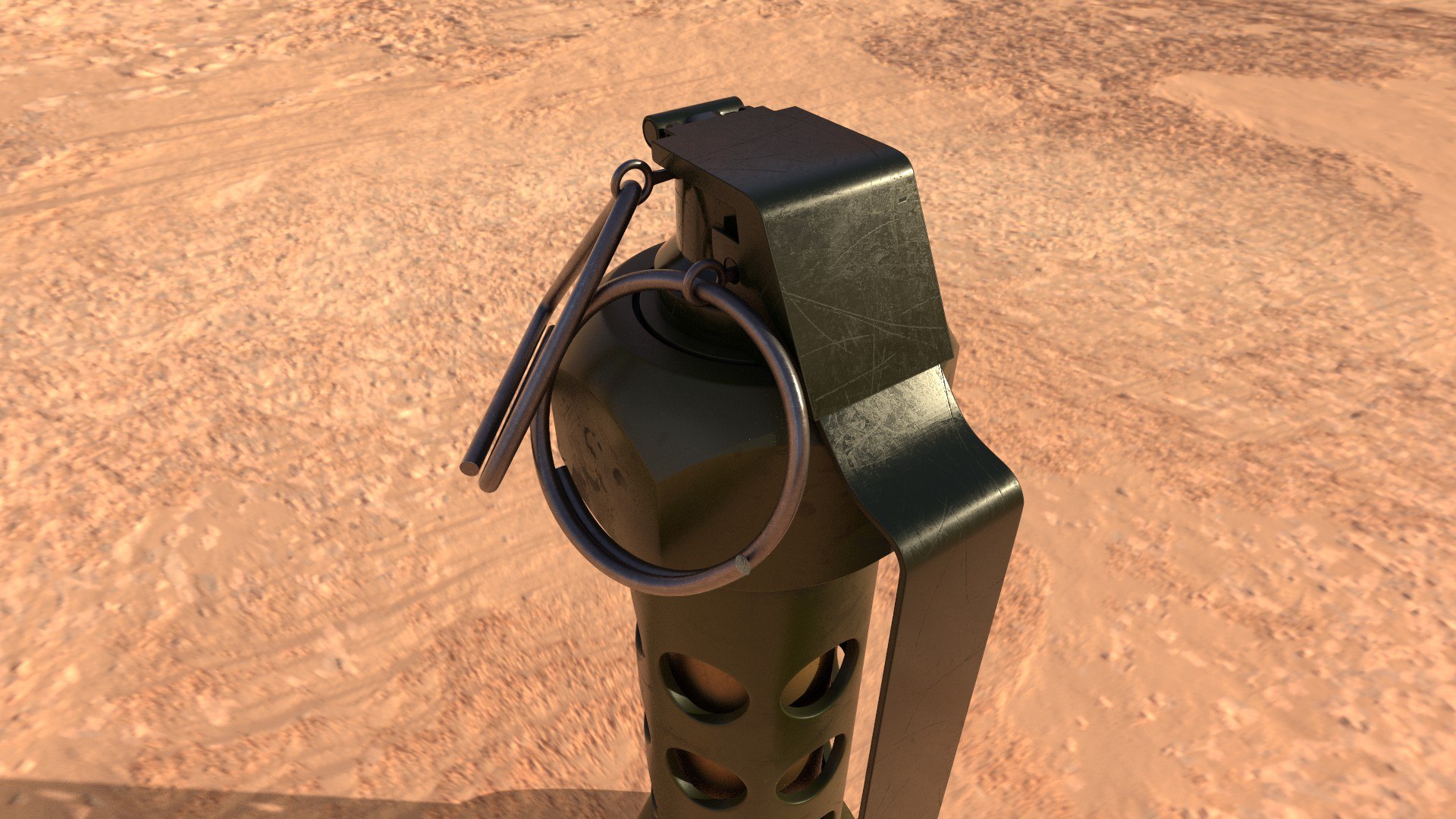 3D Flashbang Grenade Model - TurboSquid 2381402