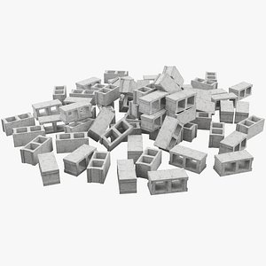 Free 3D Cinder-Block Models | TurboSquid