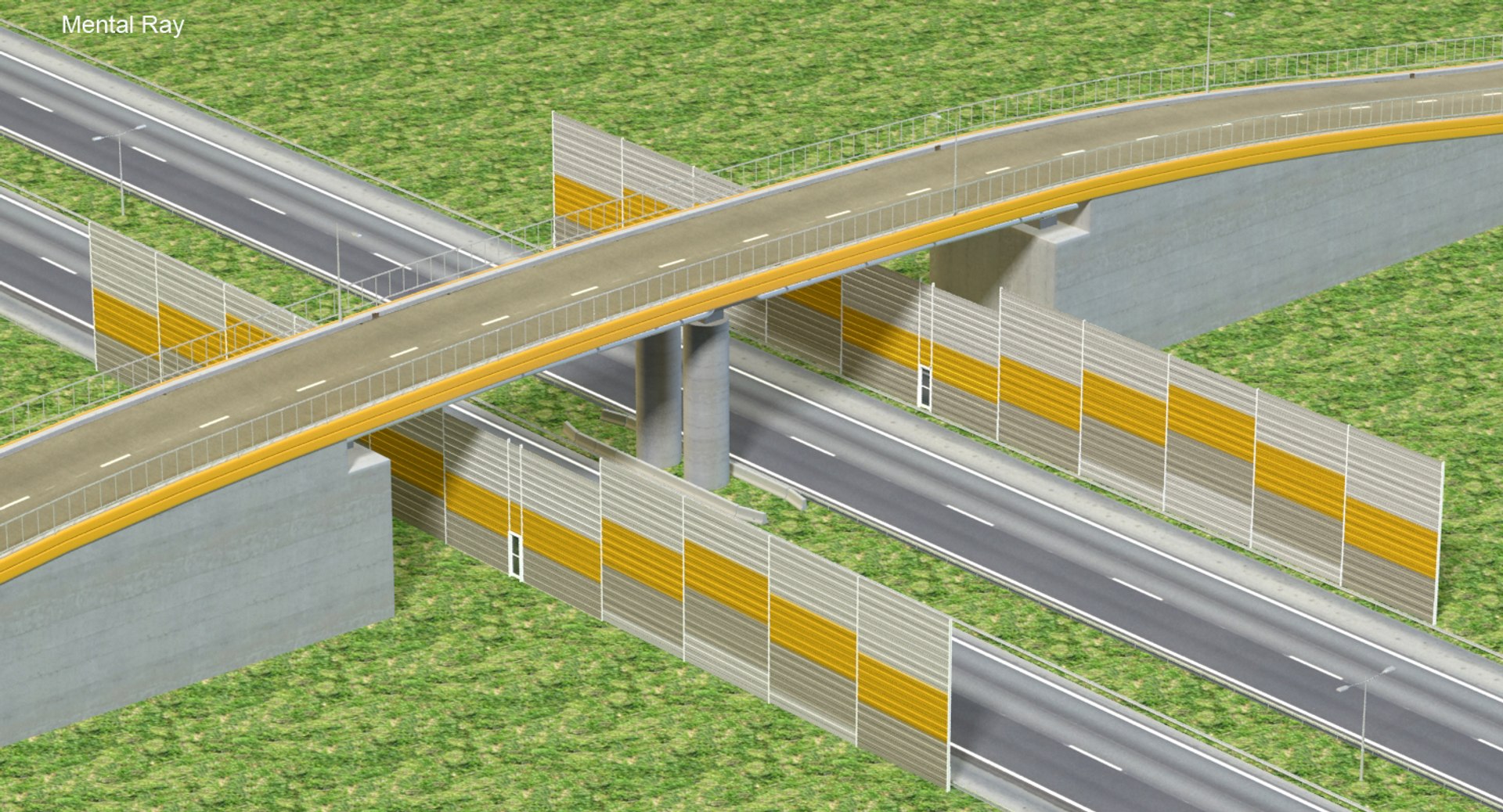 Highway Ramp Junction 3ds