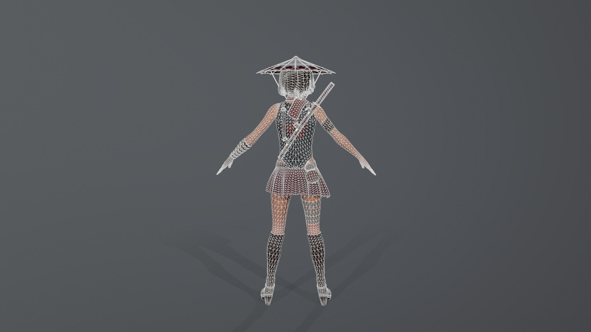 3D Shadow Woman - TurboSquid 1724768
