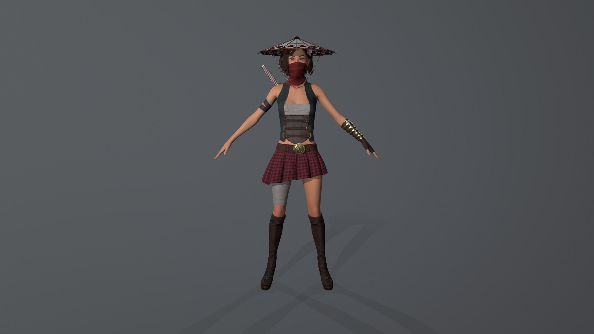 3D Shadow Woman - TurboSquid 1724768