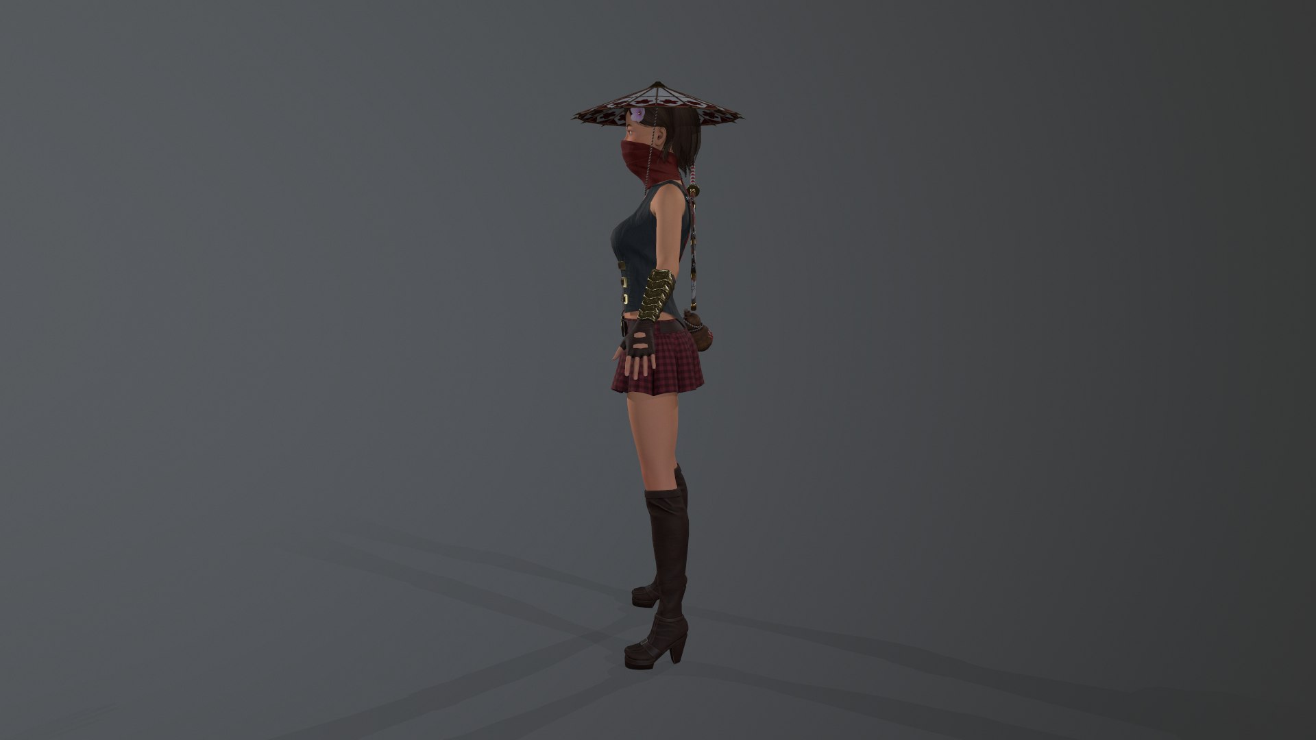 3D Shadow Woman - TurboSquid 1724768