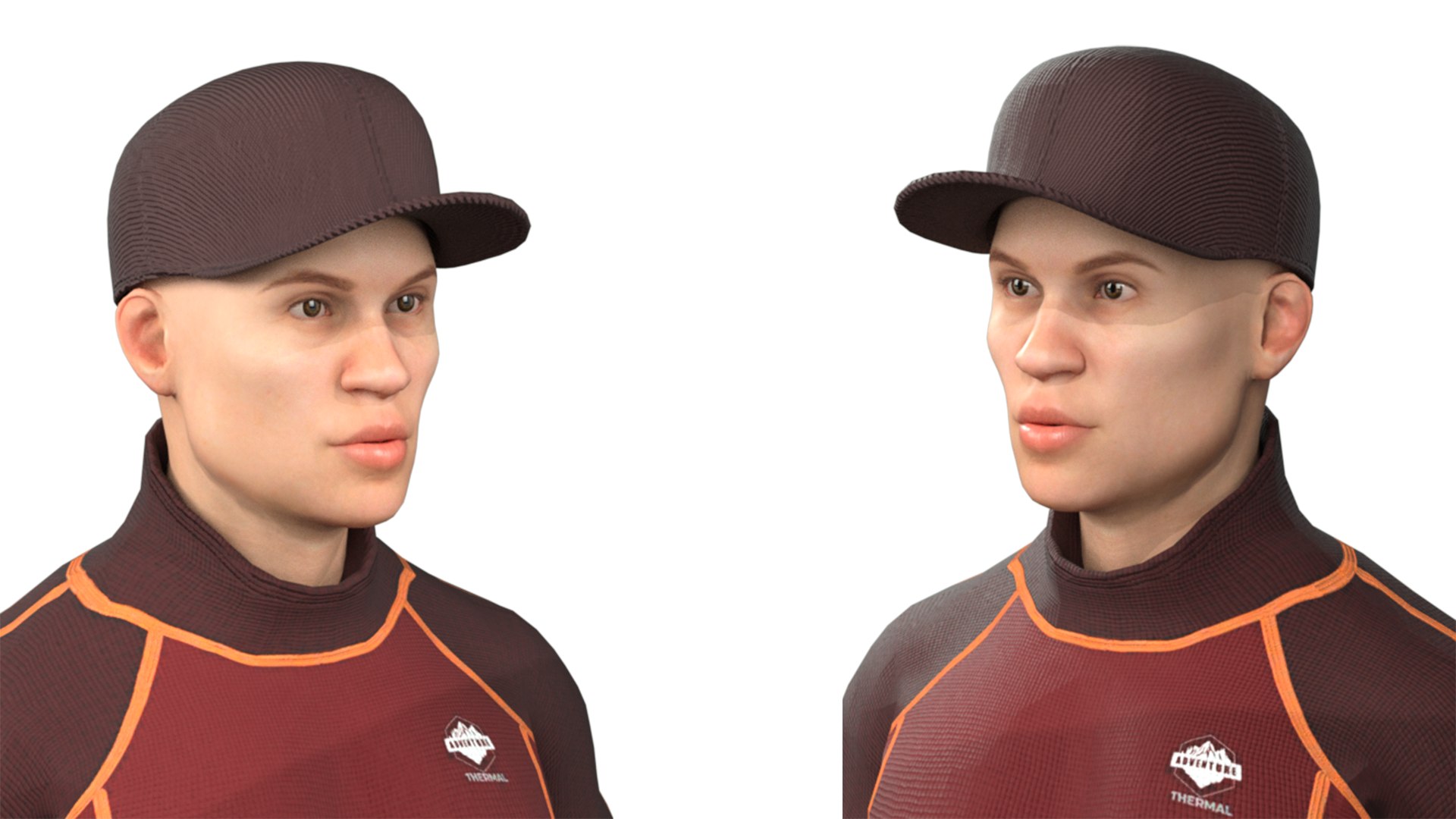 Realistic Rigged Basketball Player Man XX Character 3D Model Model ...
