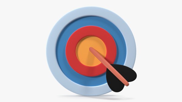 Bullseye Emoji 3D - TurboSquid 1867991