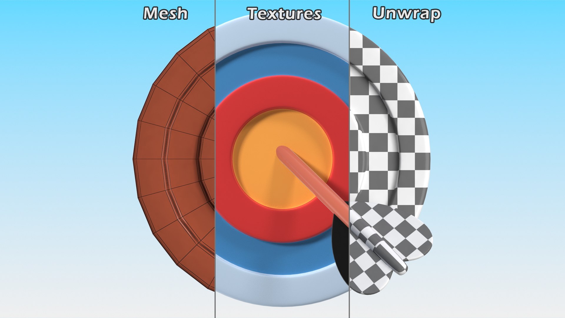 Bullseye Emoji 3D - TurboSquid 1867991