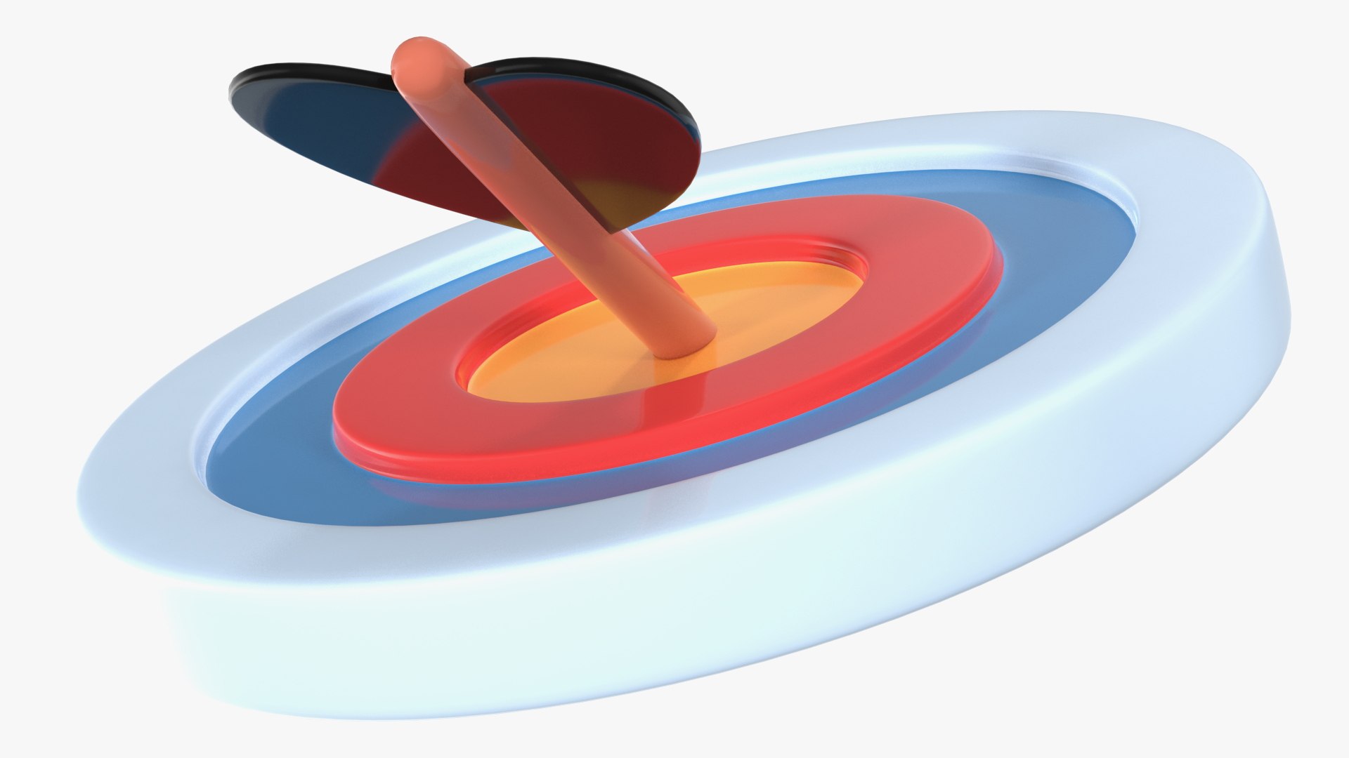 Bullseye Emoji 3D - TurboSquid 1867991