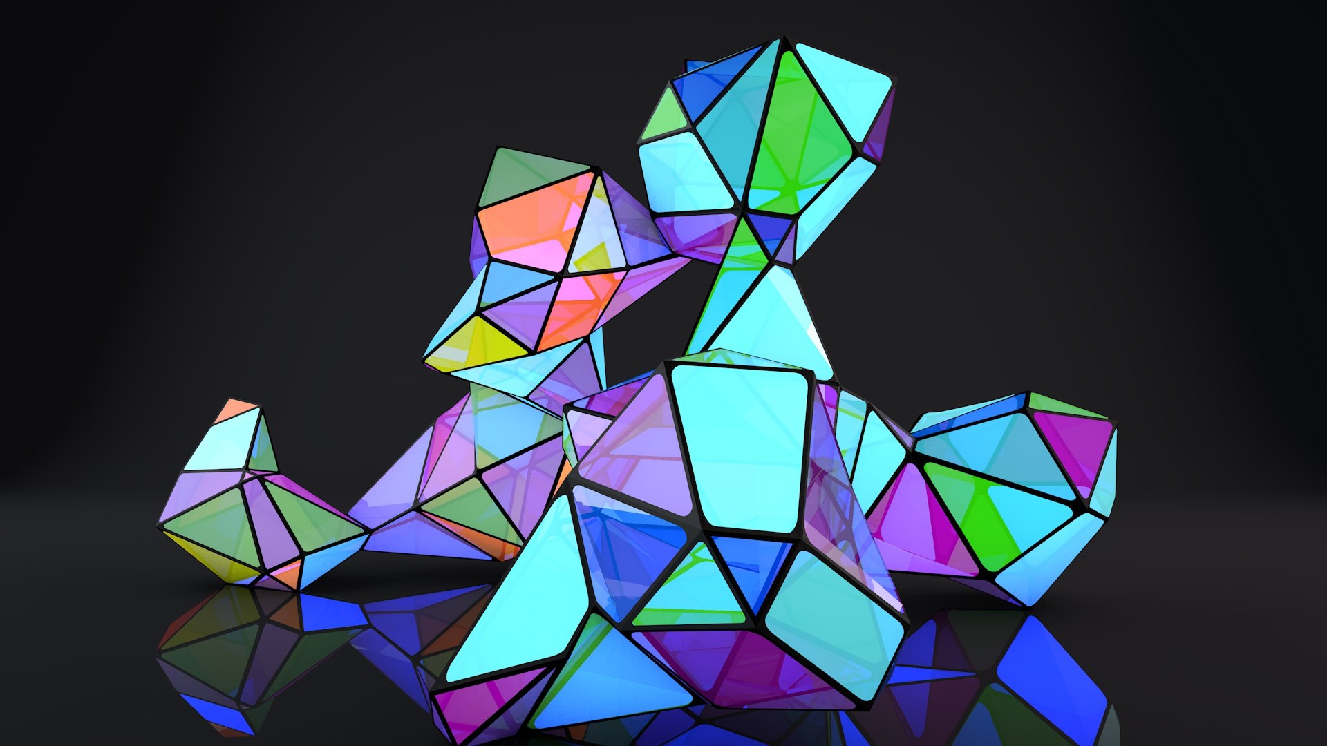 3D Geodes - TurboSquid 1789031