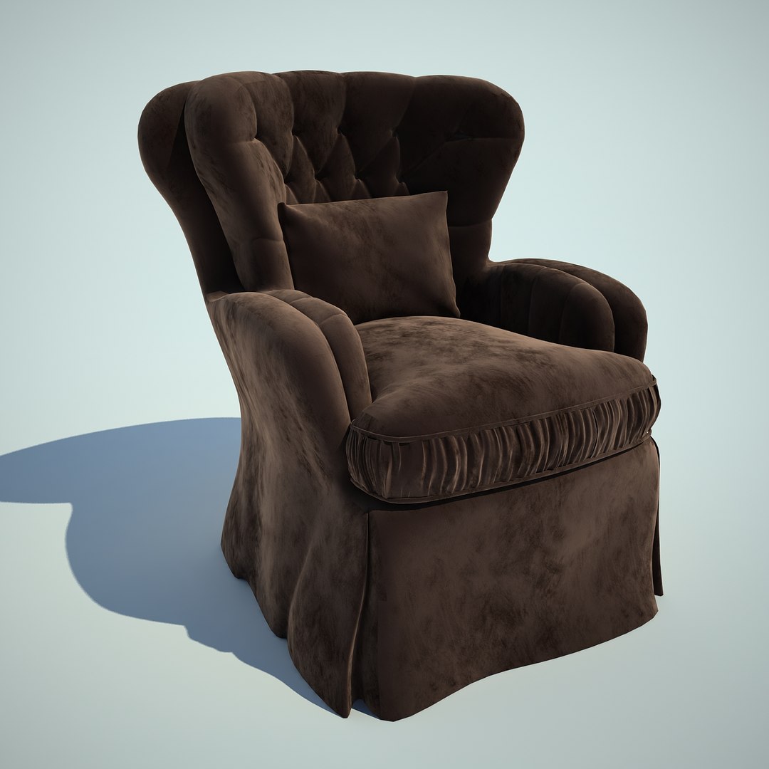 3d Model Of Chair