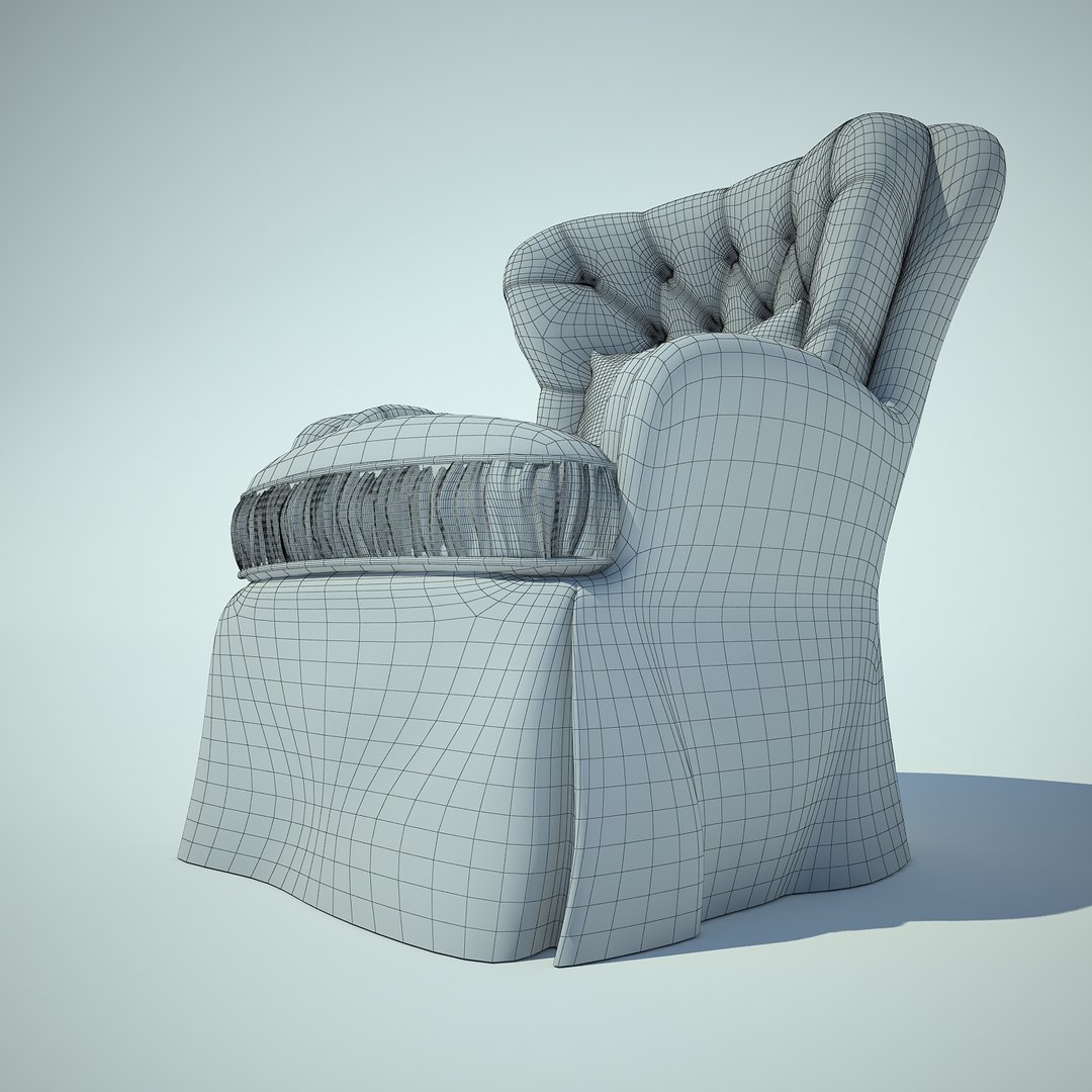 3d Model Of Chair