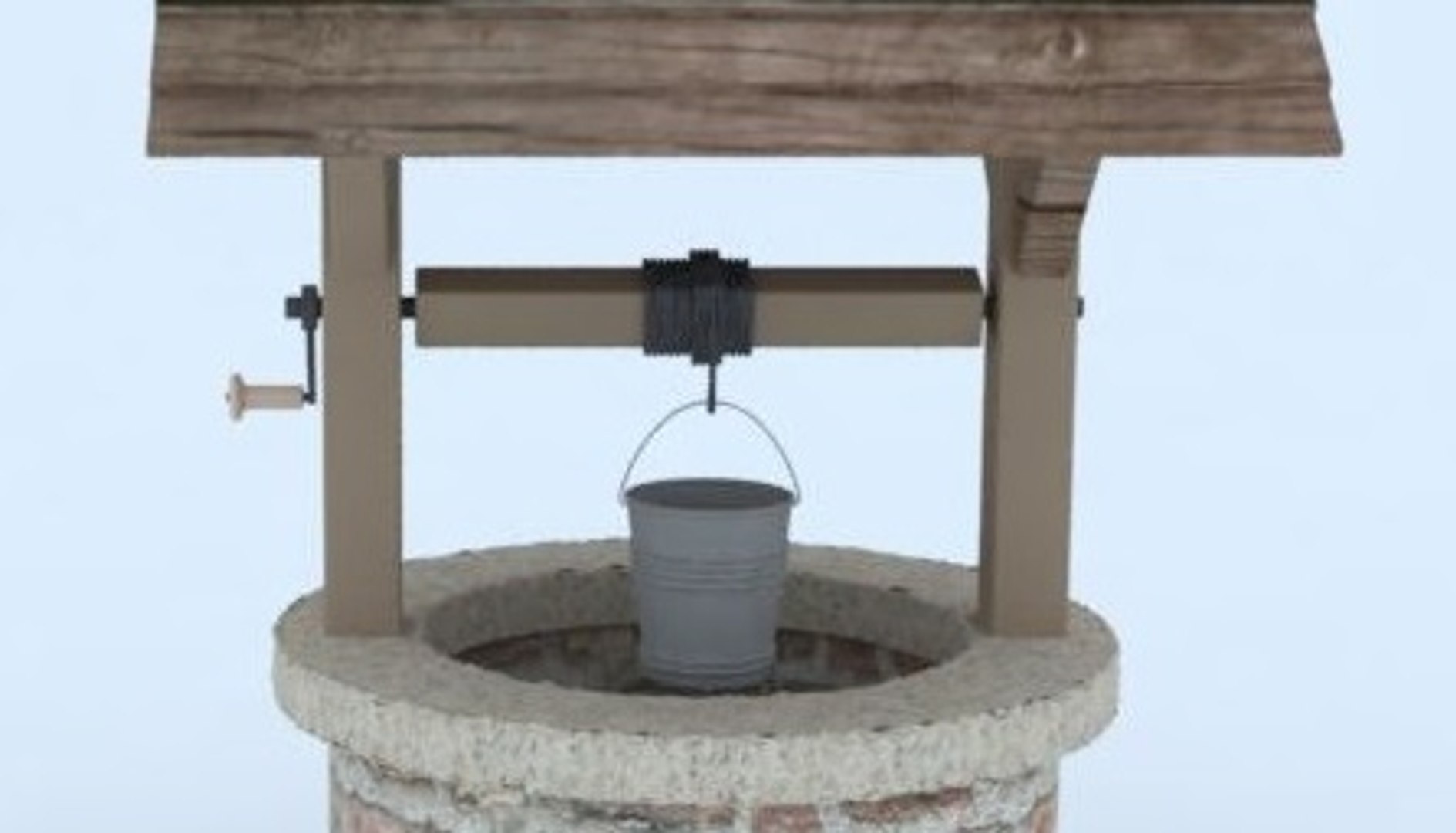 3d Model Old Well