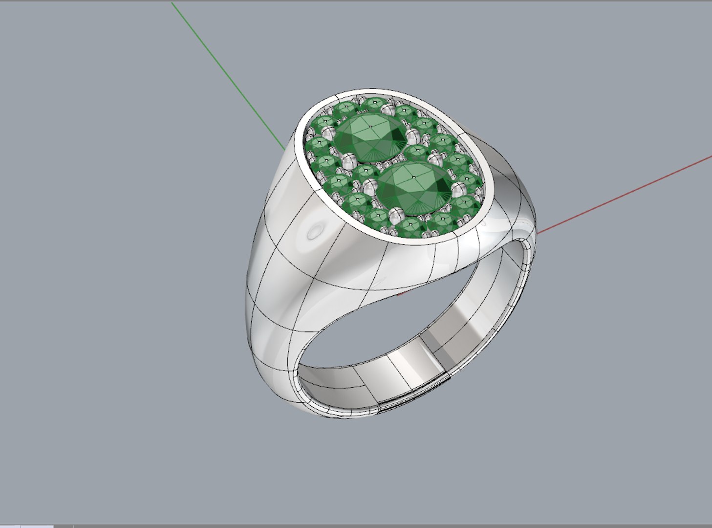 3D Signet Ring Model - TurboSquid 1491733