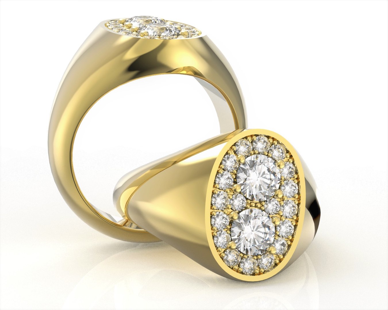 3D Signet Ring Model - TurboSquid 1491733