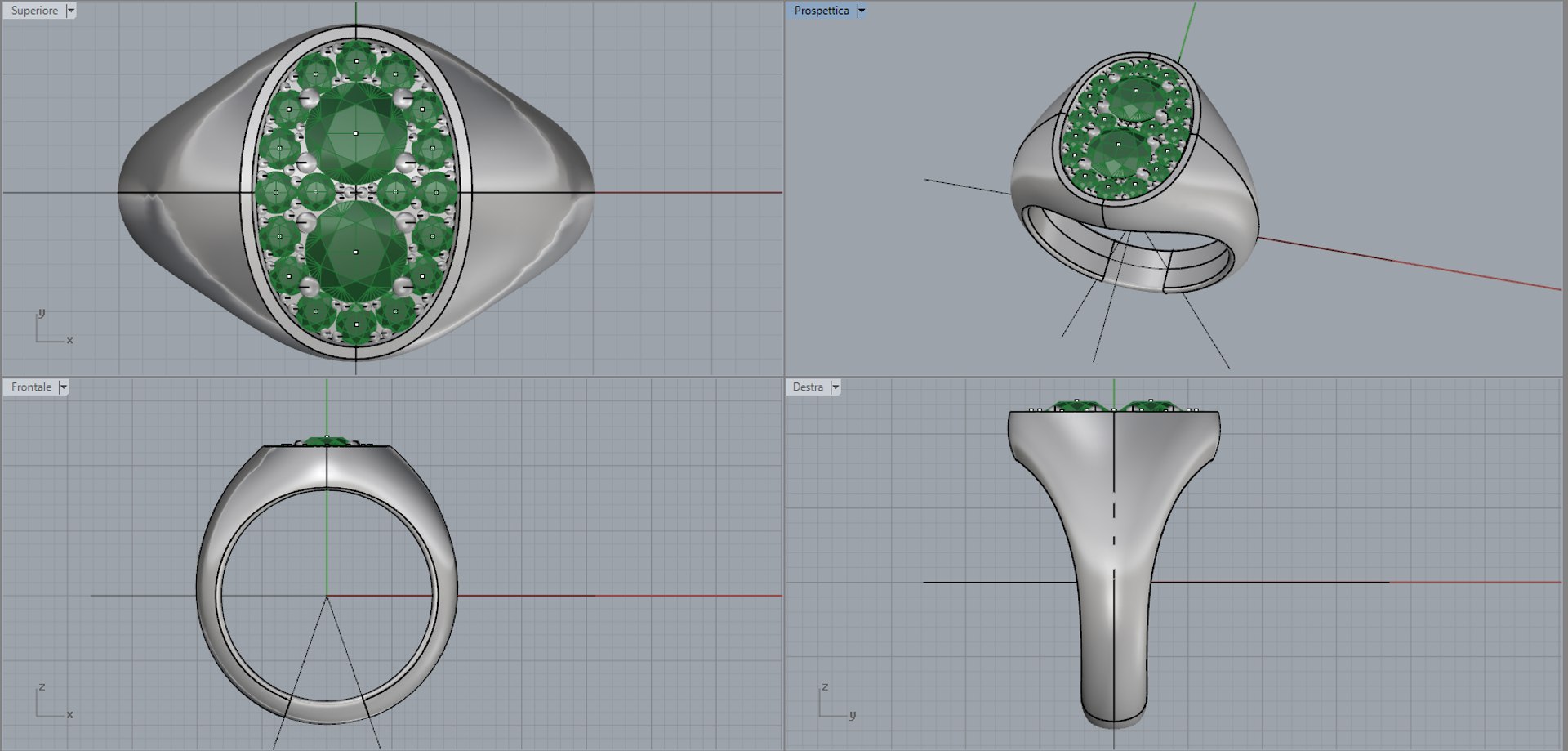 3D Signet Ring Model - TurboSquid 1491733