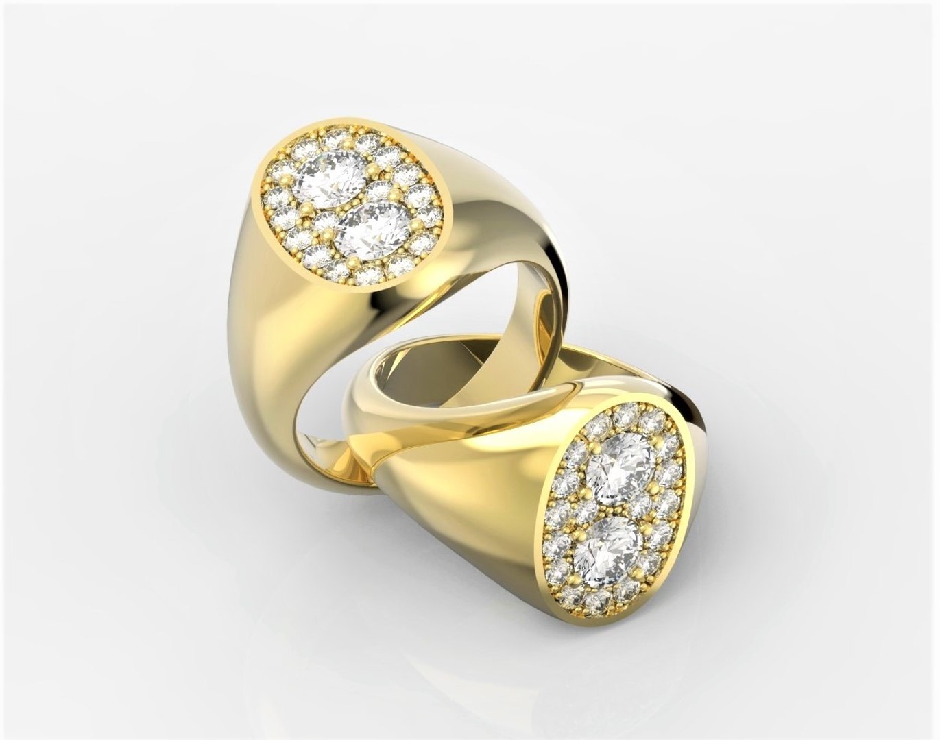 3D Signet Ring Model - TurboSquid 1491733