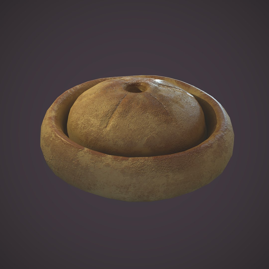 Medieval meat pie 3D model - TurboSquid 1430874