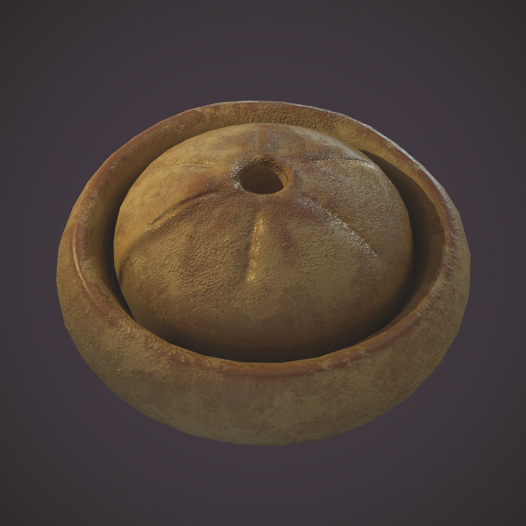 Medieval meat pie 3D model - TurboSquid 1430874
