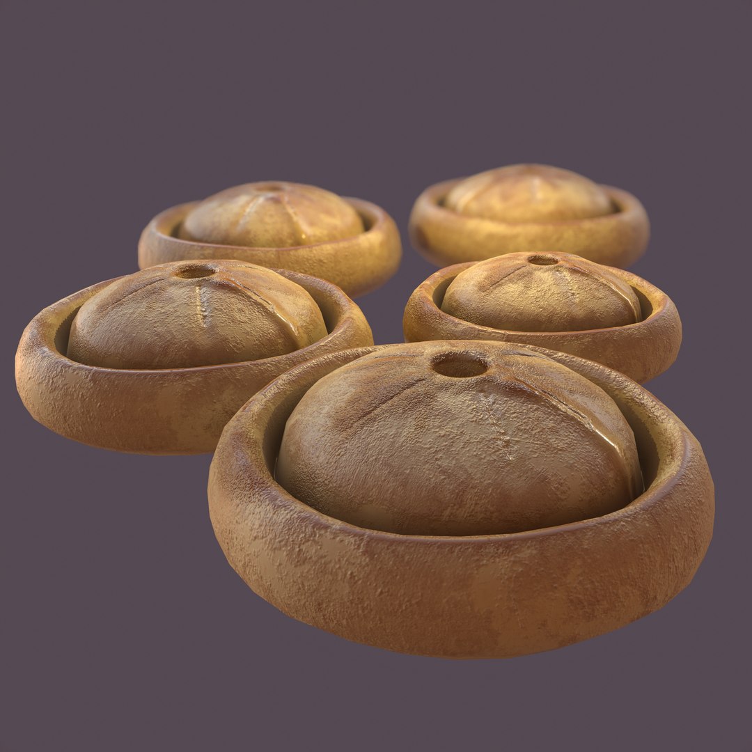 Medieval meat pie 3D model - TurboSquid 1430874