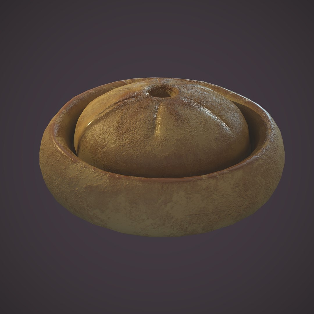 Medieval meat pie 3D model - TurboSquid 1430874