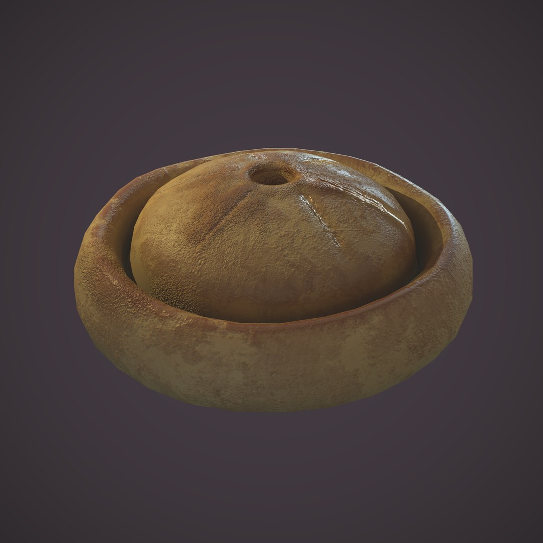 Medieval meat pie 3D model - TurboSquid 1430874