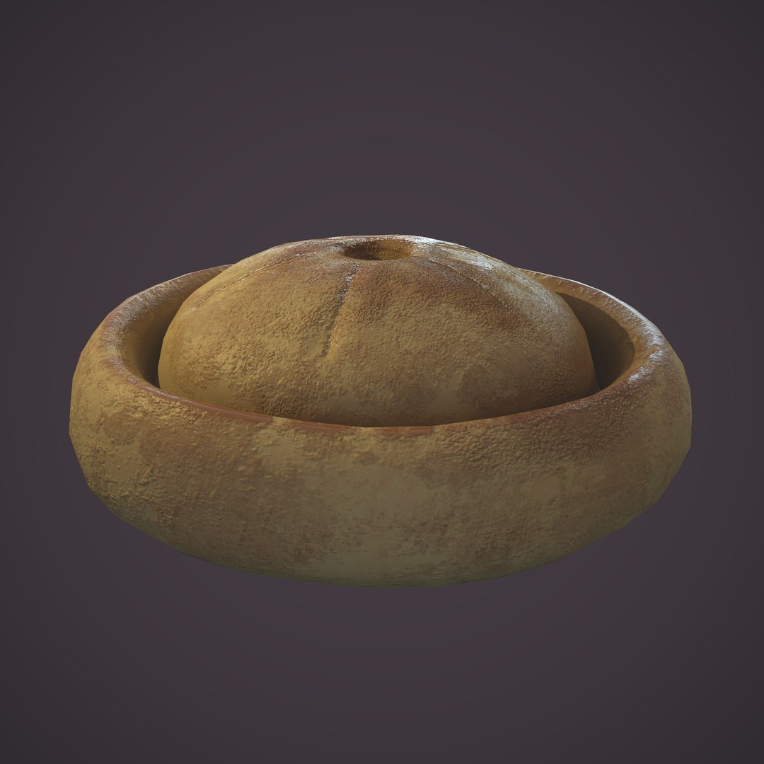 Medieval meat pie 3D model - TurboSquid 1430874
