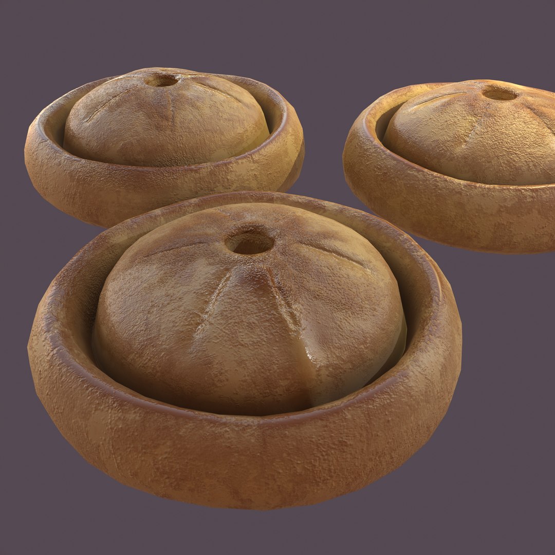 Medieval meat pie 3D model - TurboSquid 1430874