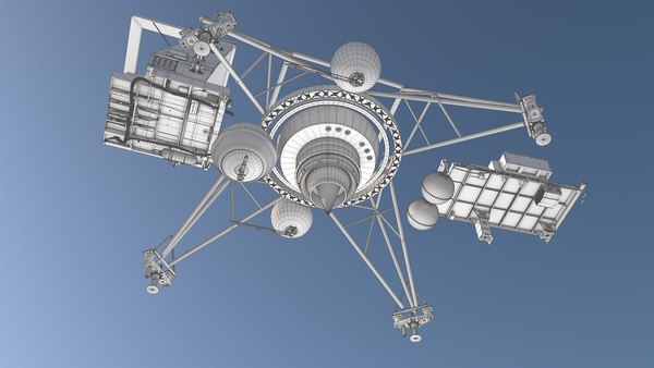 LLRV Flying Bedstead 3D model - TurboSquid 1793909