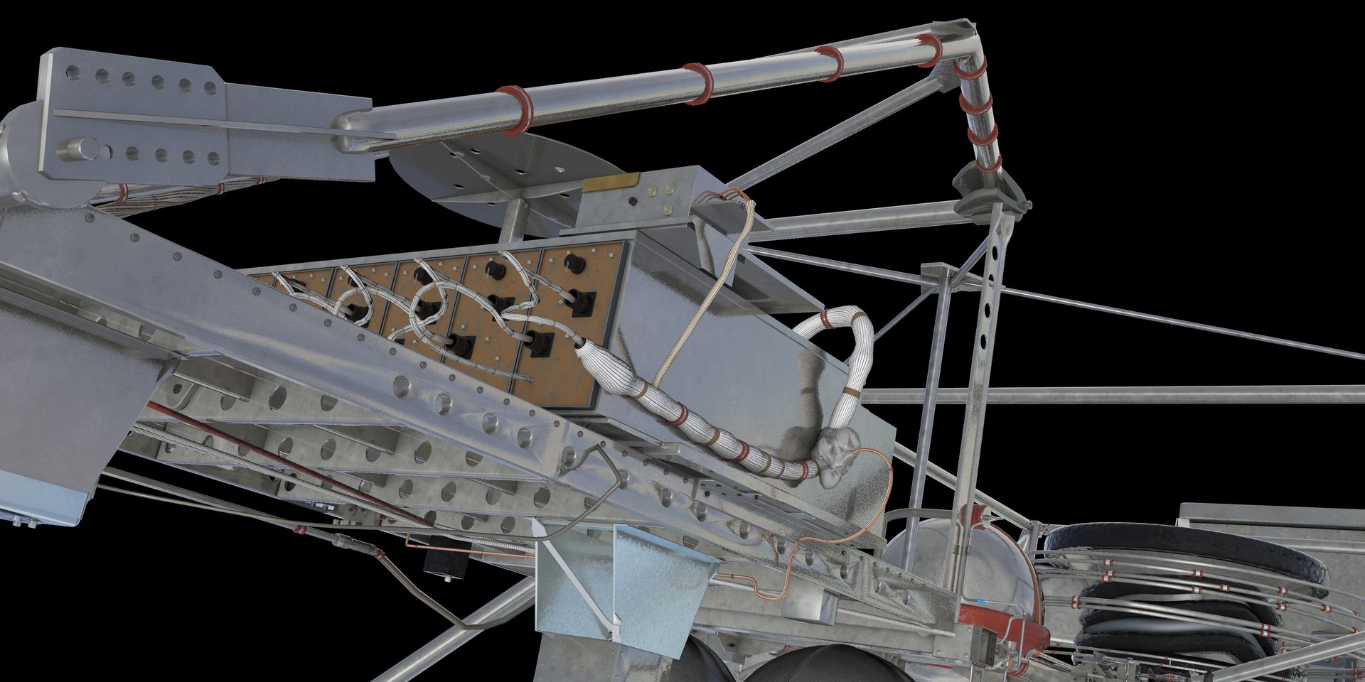 LLRV Flying Bedstead 3D Model - TurboSquid 1793909