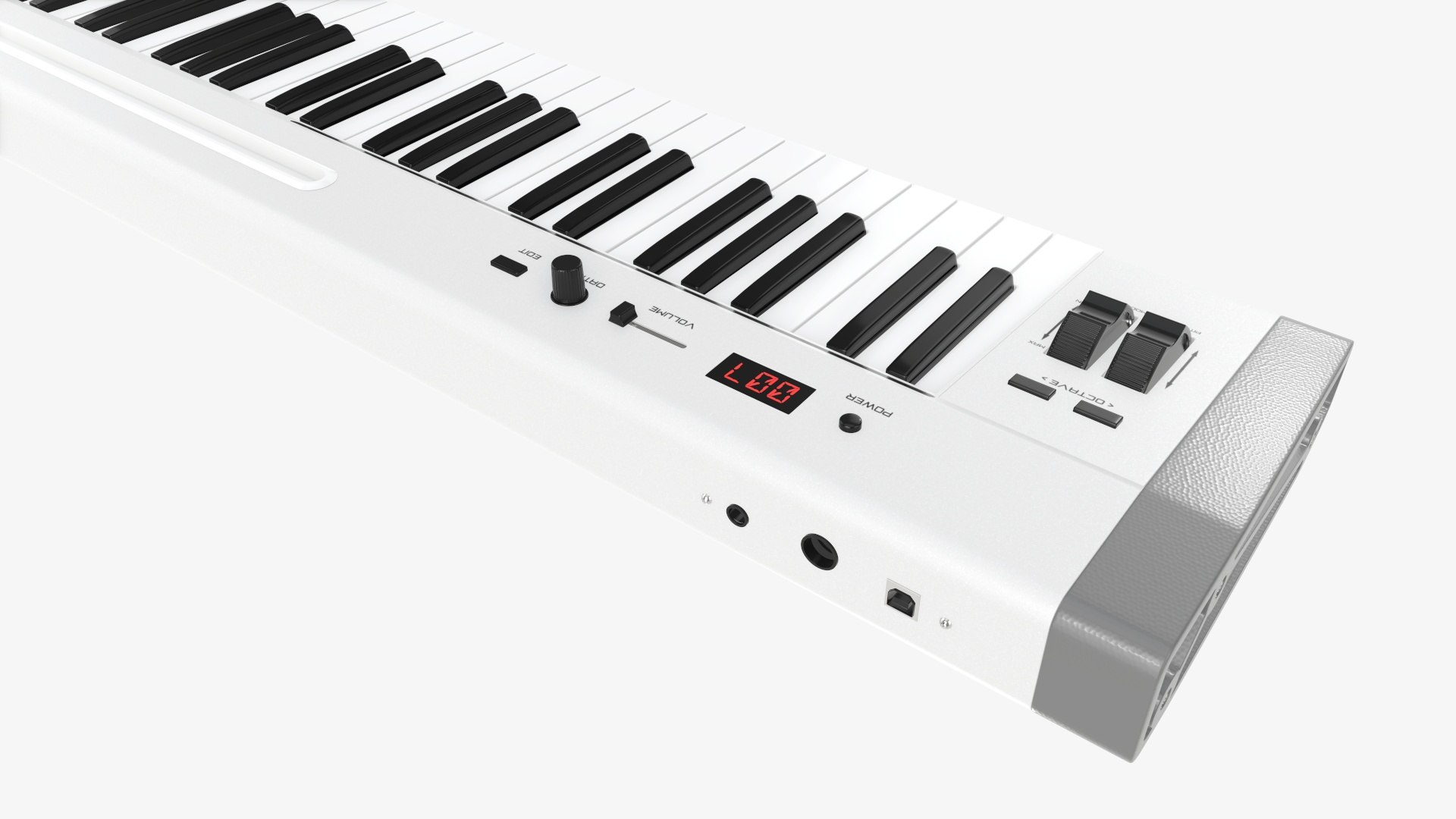Keyboard 61 Key 3D - TurboSquid 1686360