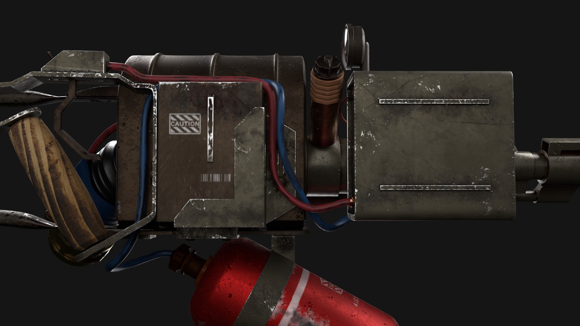 Cryogun liquid texturing 3D model - TurboSquid 1527028