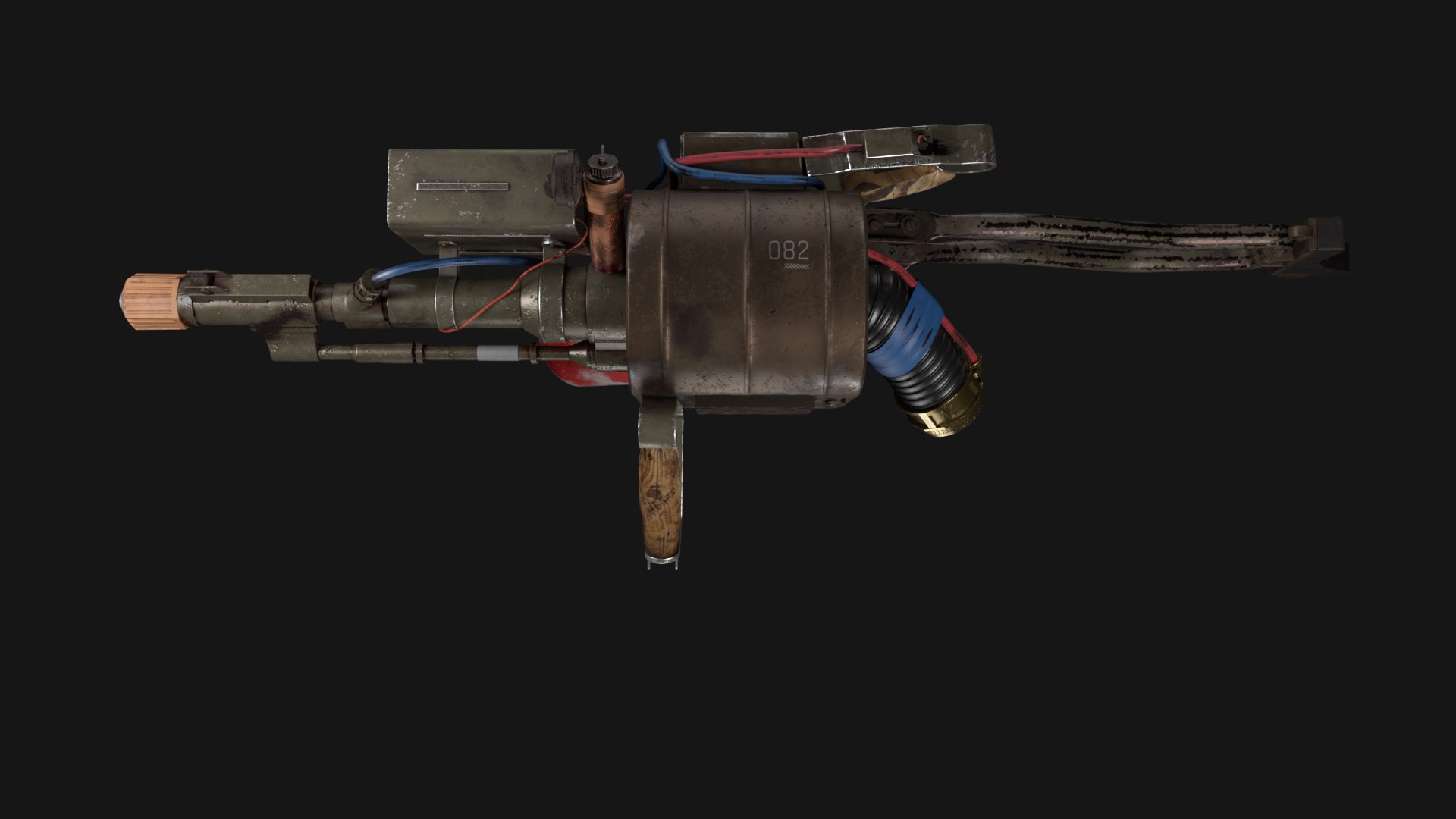 Cryogun liquid texturing 3D model - TurboSquid 1527028