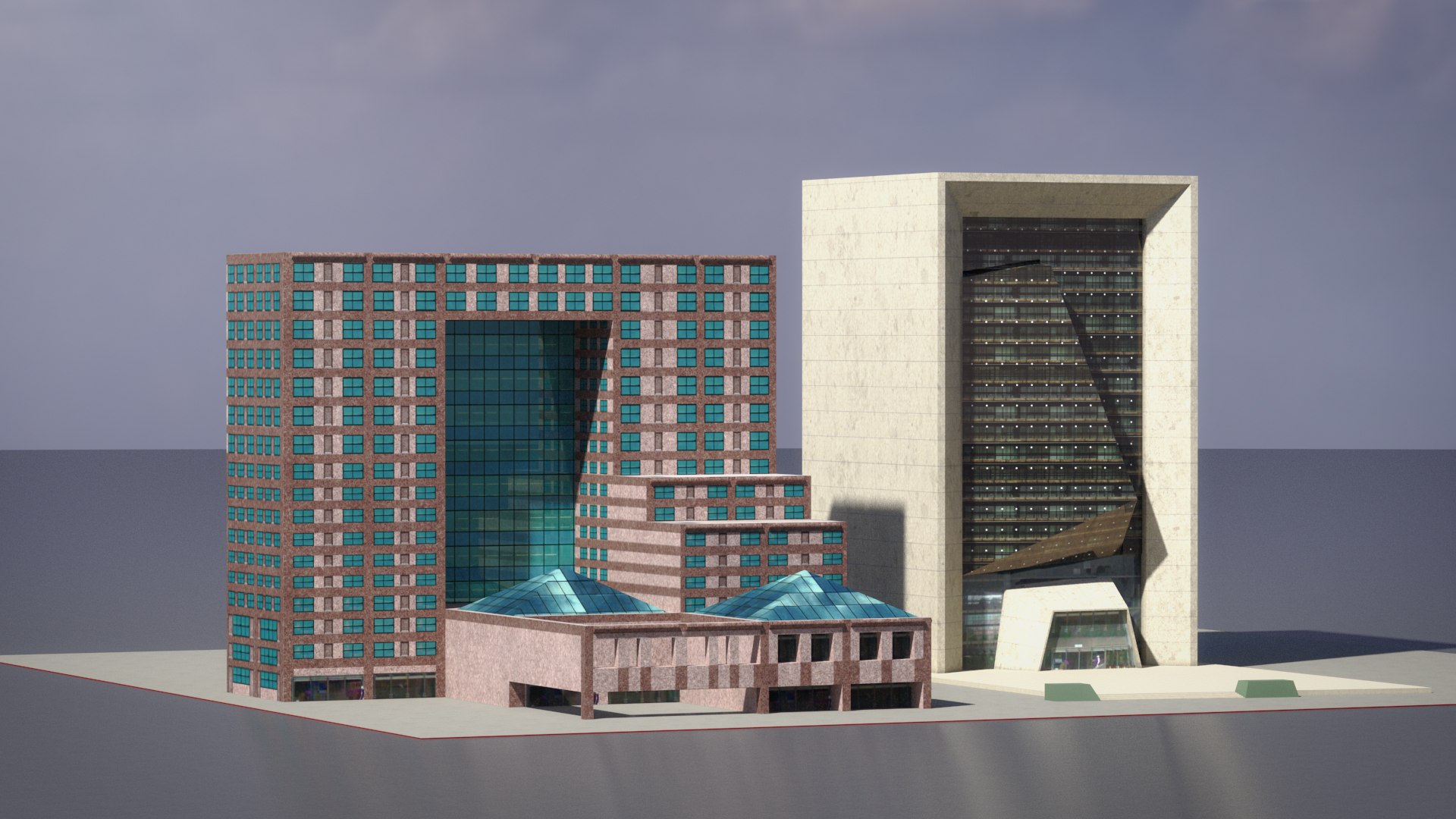 3D TW Xinyi Building - TurboSquid 2203470