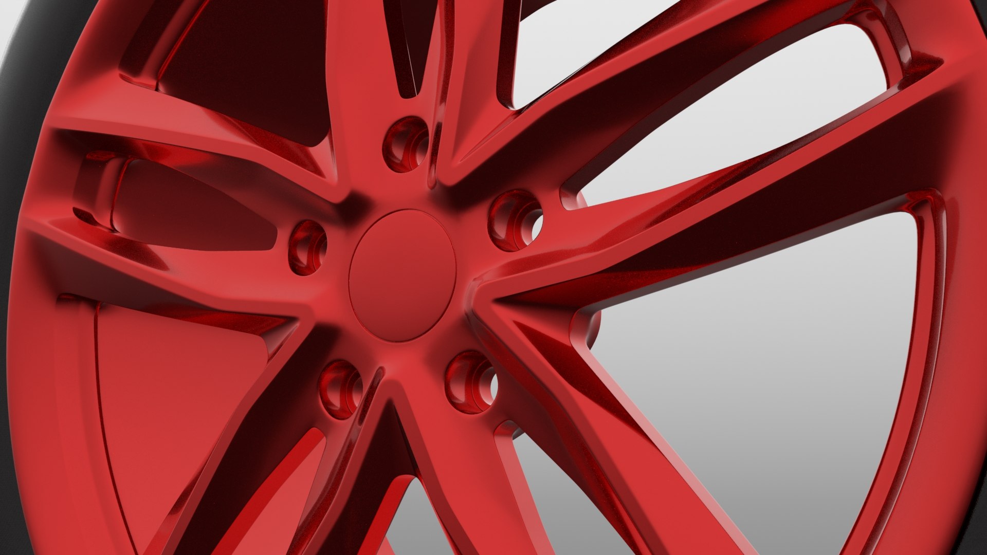 Car Hubcaps 3D Model - TurboSquid 1324178